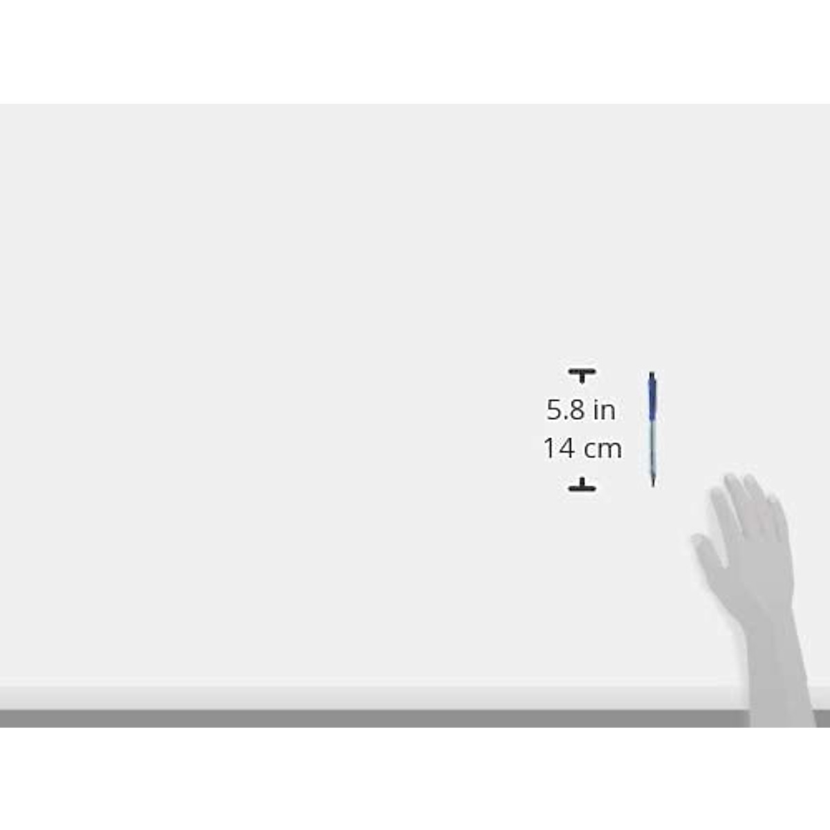 PILOT The Better Ball Point Pen Refillable & Retractable Ballpoint Pens, Fine Point, Blue Ink, 6 PACK