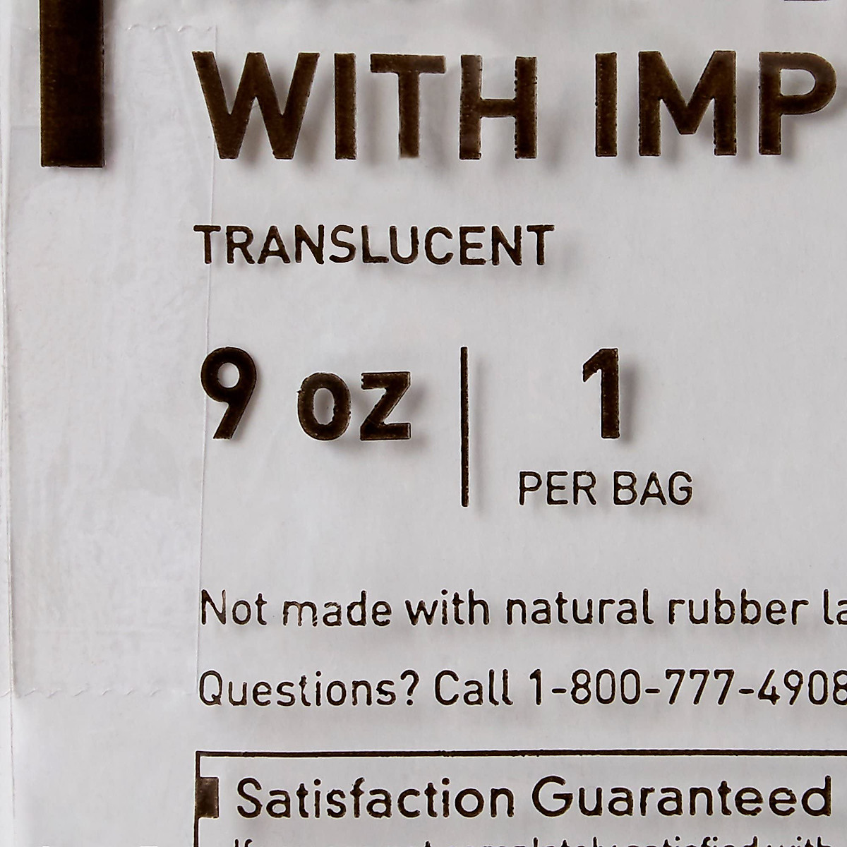 McKesson Alcohol Dispenser with Imprint - Polyethylene with Locking Cap - Translucent, 9 oz, 4 3/4 in x 2 1/2 in, 1 Count