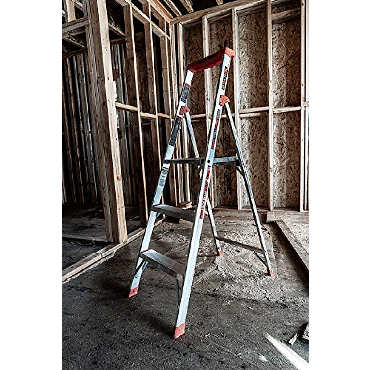 Little Giant Ladder Systems Flip-N-Lite, 5-Foot, Stepladder, Aluminum, Type 1A, 300 lbs Rated (15273-001)