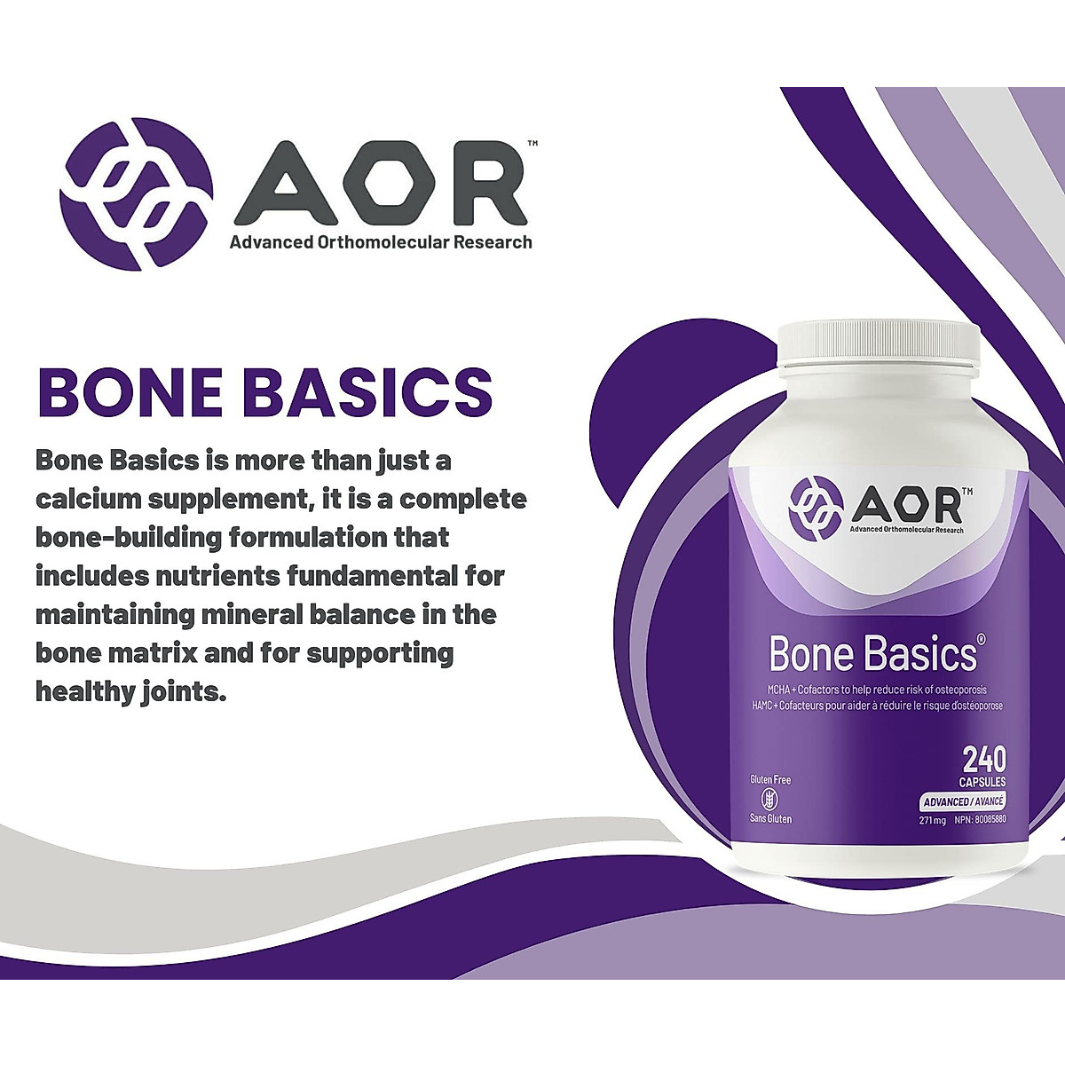 AOR Bone Basics, 240 CT