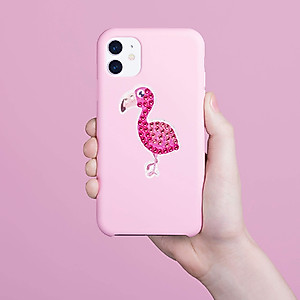 16 Pieces Big Diamond Painting Stickers Kits, Make Your Own Gem Stickers, 5D Diamond Painting by Numbers Cfart Kits for Girls Kids Toddler Ages 3-5 4-6 6-8