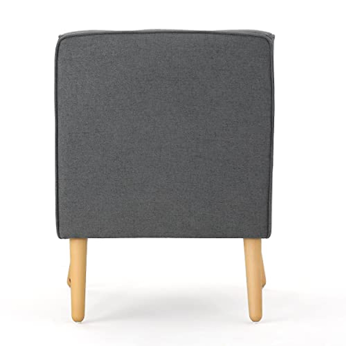 Christopher Knight Home Felicity Mid-Century Fabric Arm Chair, Charcoal