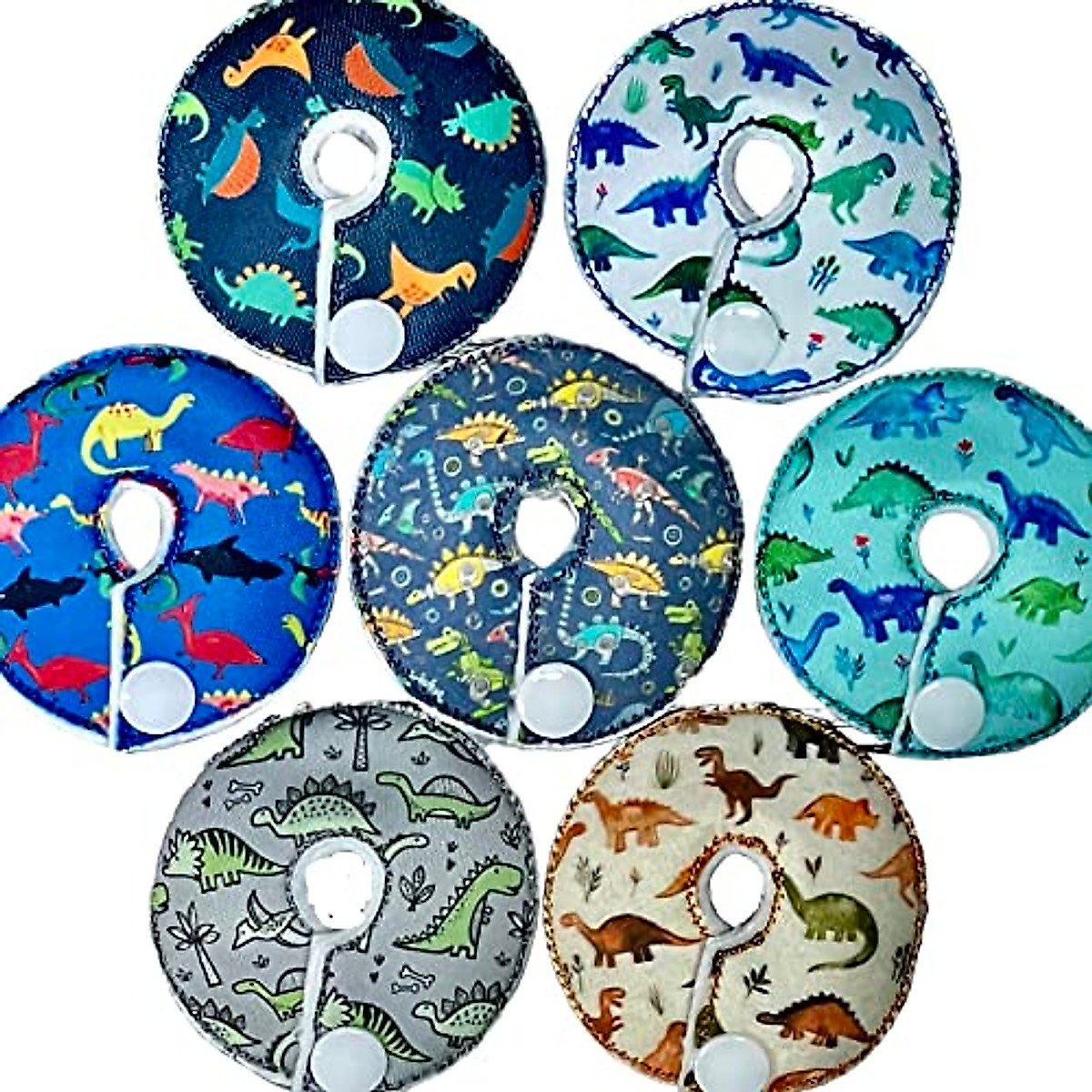 Cutie Button Pads G/j Tube Pad 5 Pack (Dinos)