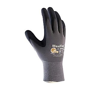 3 Pack 34-874 XS MaxiFlex Ultimate Nitrile Grip Work Gloves Size X-Small (3)