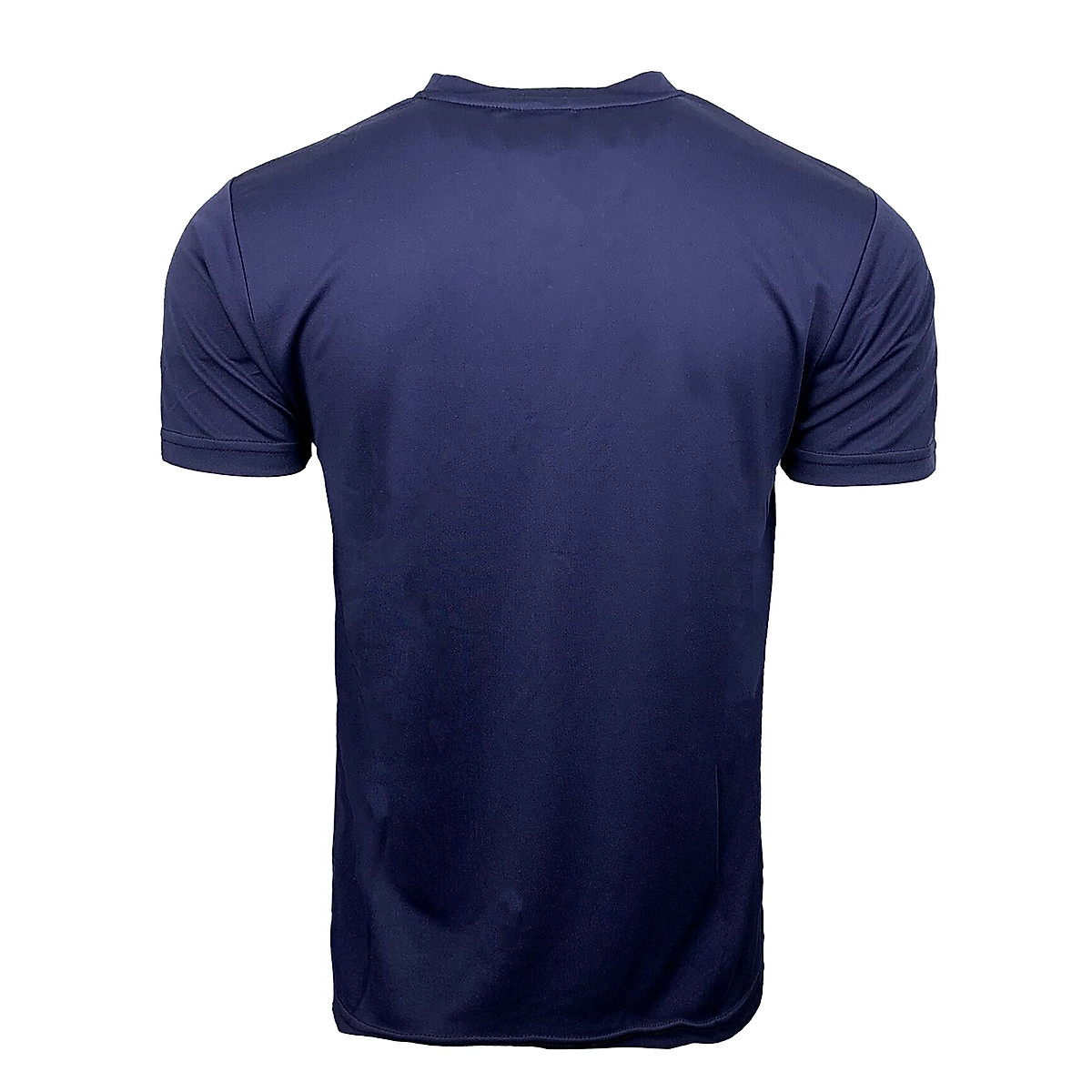 Boy's Real Madrid Performance Jersey, Youth Sizes Licensed Real Madrid Training Shirt (YM) Blue