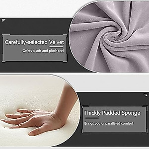 KINFFICT Full Size Daybed with Trundle, Velvet Upholstered Sofa Day Bed Frame with Botton Tufted and Nailhead Trim, Furniture for Living Room, Bedroom, Guestroom, No Box Spring Needed