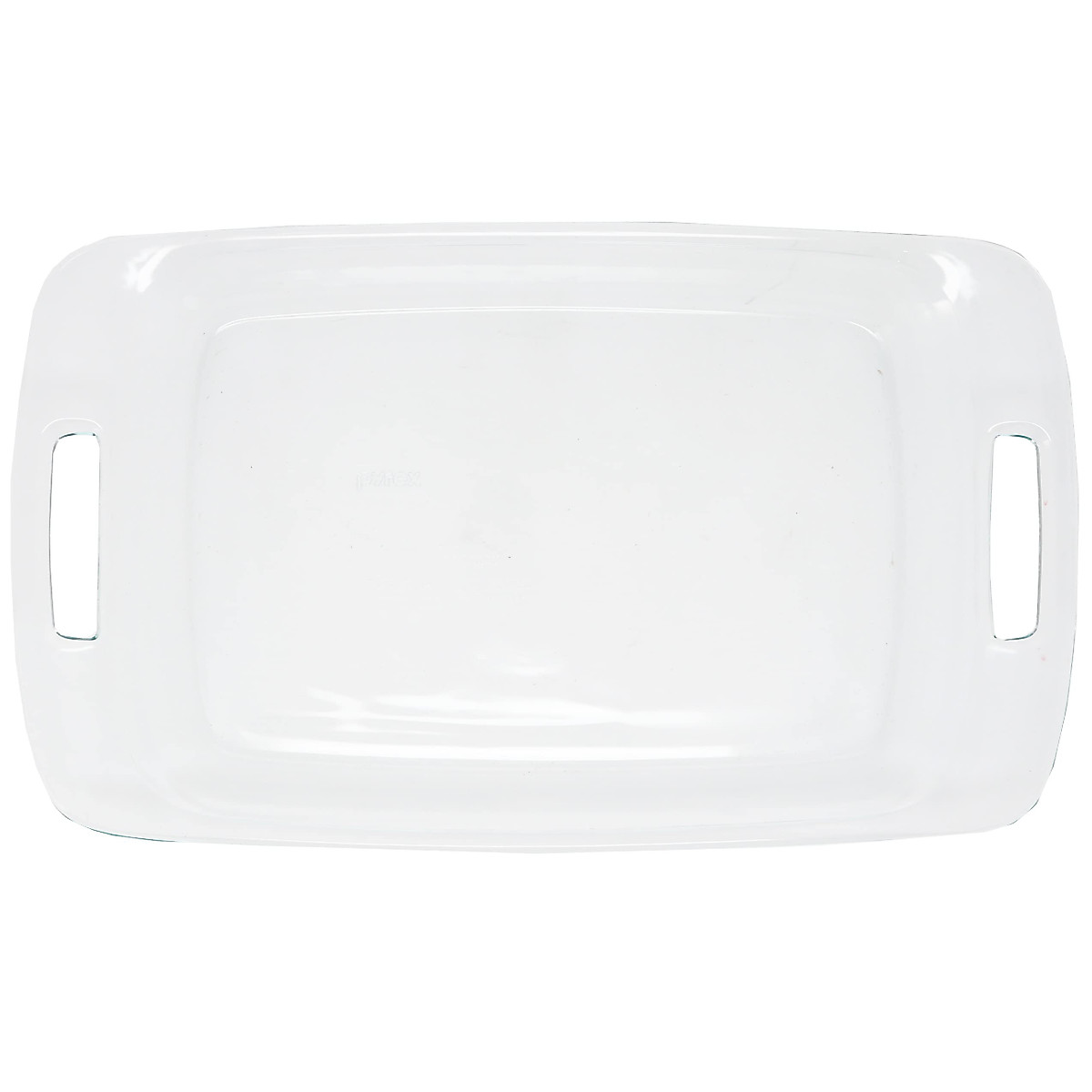 Pyrex (1) C-233 3qt Easy Grab Glass Baking Dish & (1) C-233-PC 3qt Blue Easy Grab Lid