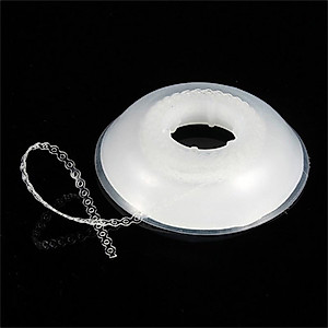 RZJZGZ Clear Dental Orthodontic Elastic Chain Power Chains Brace Orthodontic Spool Elastic Rubber Band (Short) …