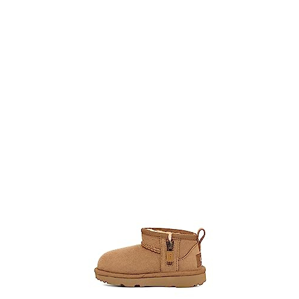 UGG Girls T Classic Ultra Mini Fashion Boot, Chestnut, 10 Toddler