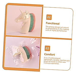 3pcs Nail Dust Cleaning Cosmetic Brushes fake nails with nail glue nail remover nail brush mineral foundation powder Household Cosmetic Brush set artificial fiber