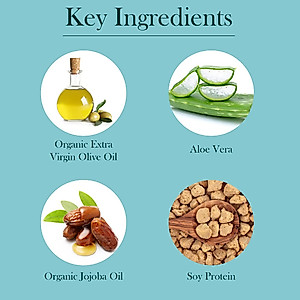 Baar Olivae Shampoo Organic Olive Oil Formula Nourishes Hair while Cleaning. Aloe Vera, Jojoba Oil, and Proteins Repair Damaged Hair, Help Thicken, and Adds Body to All Hair Types. 8 ounces.