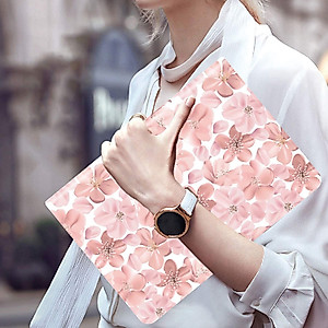 for Samsung Galaxy Tab A8 10.5 2022 Case, Shockproof TPU Hard Back Shell Protective Tablet Cover for Samsung Galaxy A8 10.5 Inch Tablet (SM-X200/X205/X207), Pink Floral