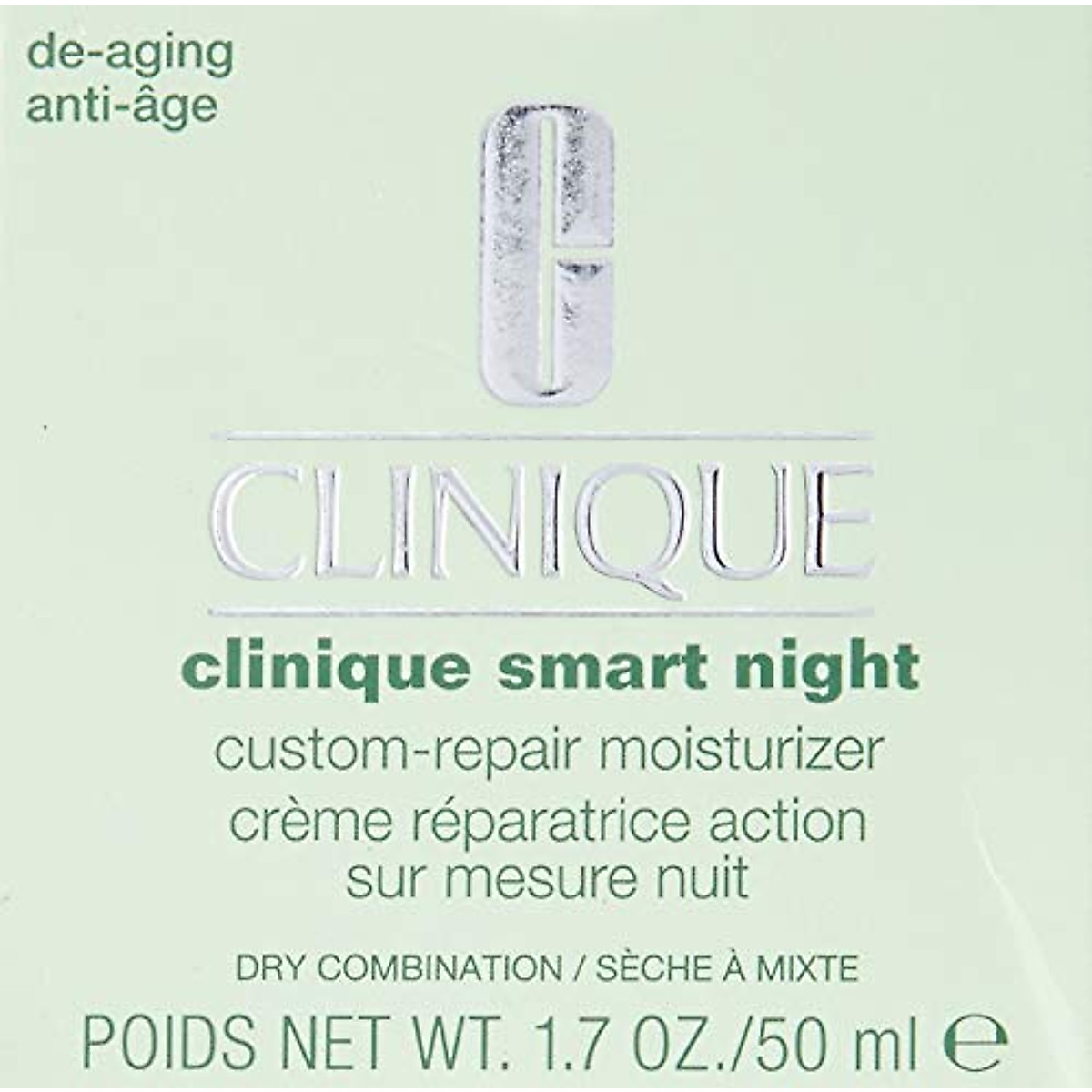 Clinique Smart Night Custom-repair Moisturizer, Dry Combination, 1.7 Ounce