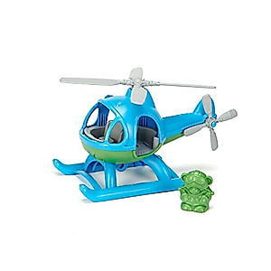 Green Toys Helicopter, Blue/Green
