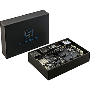 Khadas Single Board Computer, VIM3 Pro(4+32GB) Amlogic A311D+5 Inches Diagonal 5 Point Multitouch Resolution 1080 * 1920 TS050 Touchscreen Kit