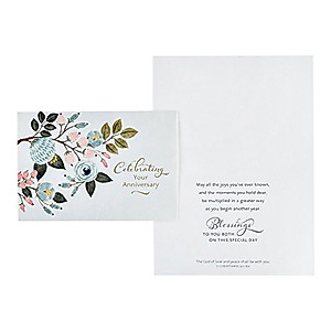 DaySpring Anniversary - Inspirational Boxed Cards - Floral Border - 18561