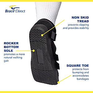 Brace Direct Post Op Shoe + Weather Cover