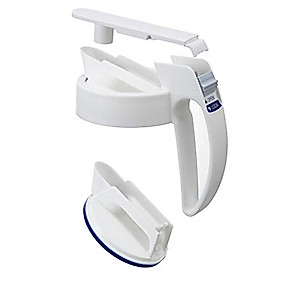 Lustroware Easy Care One-touch Airtight Pitcher 2.2QT (71oz) for Hot or Cold Liquids | High Heat Resistant, Leak Proof & Space Saving | Made in Japan