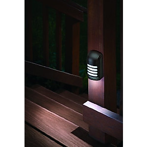 Xodus Innovations BL775D Battery Operated Motion Activated LED Deck and Stair Light, Outdoor or Indoor Use, Weather Resistant, Bronze-Single