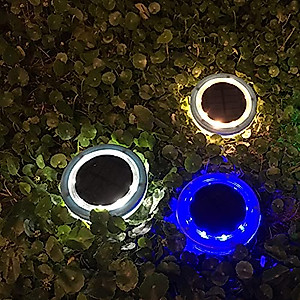 Tomotato 4 Pcs Solar Floating Lights, Waterproof Solar Floating Pool Led Lights Color Changing Solar Lights for Swimming Pool Pond Spa Hot Tub Garden