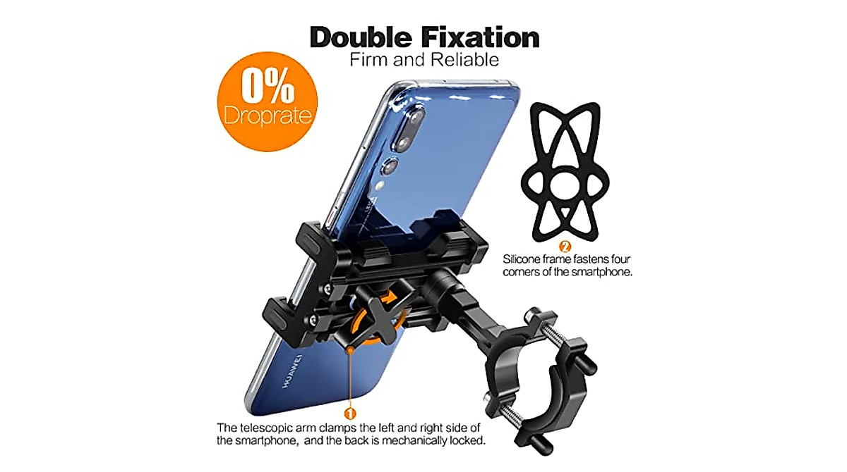 Tiakia Bike Phone Mount - Secure & Versatile Holder