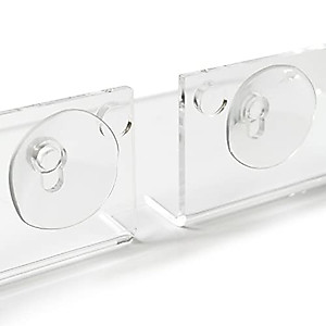 Jamborum Window Garden Double Ledge Acrylic with Suction Cups