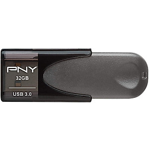 Generic PNY 32GB USB 3.0 Flash Drive Turbo Attaché 4 (Bulk 5 Pack) Works with Computer (P-FD32GTBAT4-GE) Bundle with (2) Everything But Stromboli Lanyards