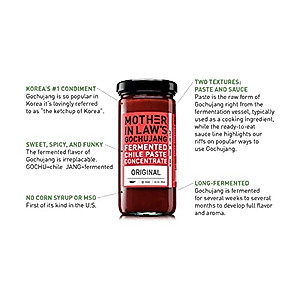 Mother-In-Law's Kimchi Fermented Chile Paste, 10 Ounce