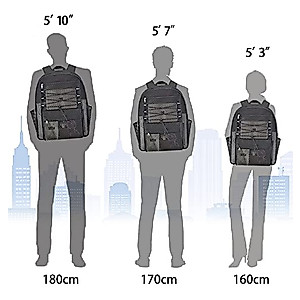 UEASE Mesh Backpack Heavy Duty for School, 24L Large Mesh Bookbag for Adults, See Through Black Mesh School Bag Lightweight with Comfort Padded Straps for Work Swimming Beach Fitness Sport (Medium)