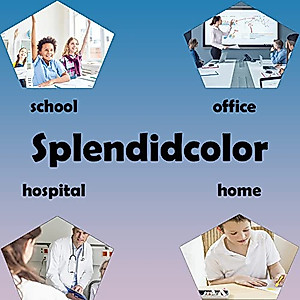 SPLENDIDCOLOR Remanufactured High Yield 4PK 7120 7220 7225 7125 Toner Cartridge 006R01457 006R01458 006R01459 006R01460 Replacement for Xerox WorkCentre 7200 7120 7125 7220 7225 Printer