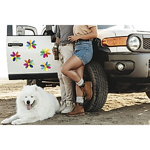Flower Power Car Magnets