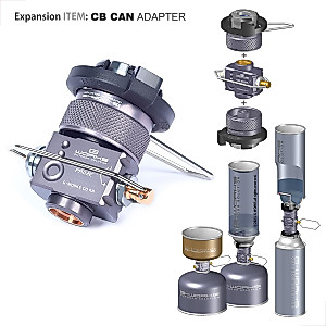 G-WORKS Gas Saver Prime/Gas Saver Plus/Remaining Gas Movement/Lindal Valve Canister Shifter/Refill Adapter/Air Vent Function