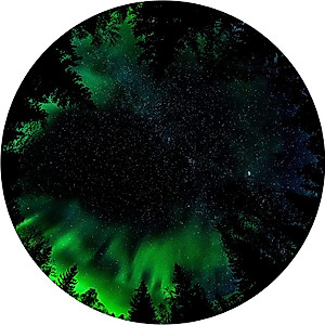 Slide Discs for Orzorz Star Projector Galaxy Night Light and Galaxy Projector, HD Display Slide for Planetarium Projector or Constellation Projector (Forest Aurora)