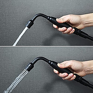 JIYTG Handheld Bidet Sprayer 2 Spray Modes Baby Cloth Diaper Sprayer Single Cold Toilet Sprayer Wall Mounted Brass Handheld Sprayer Kit with Angle Valve