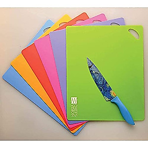 Slice Bright Flexible Cutting Mats are the Smarter, Faster and Easier Way to Prepare Your Food. Set of six Colorful Mats. From The Chef’s Vision Kitchen to Yours.