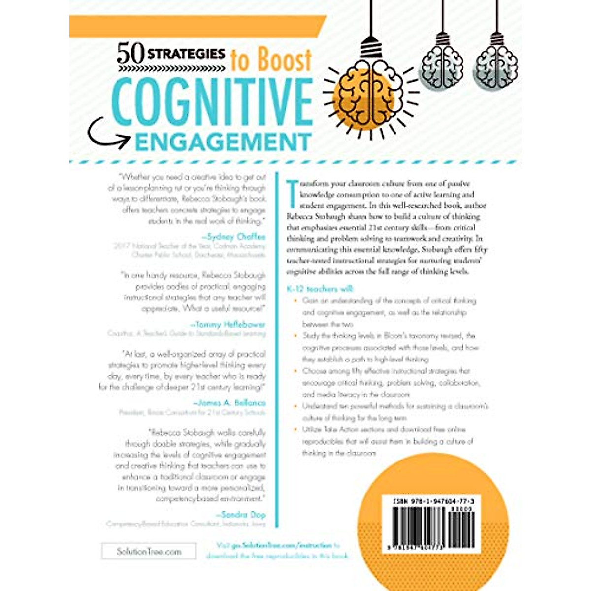 Fifty Strategies to Boost Cognitive Engagement: Creating a Thinking Culture in the Classroom (50 Teaching Strategies to Support Cognitive Development)