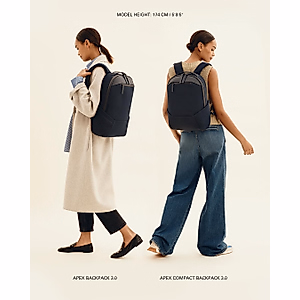 Troubadour Apex 17" Laptop Backpack - Waterproof, Lightweight, Spacious - Made From Recycled Materials