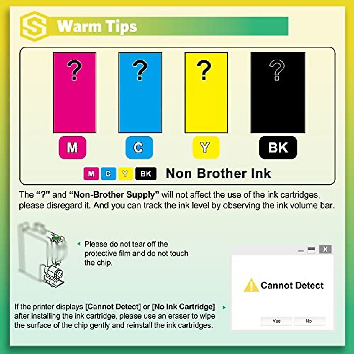 S SMARTOMNI Compatible Ink Cartridge Replacement for Brother LC3013 Ink Cartridge Color 8-Pack (2K2C2M2Y) Set for Brother mfc-j491dw mfc-j497dw mfc-j690dw mfc-j895dw Printer Black Cyan Magenta Yellow