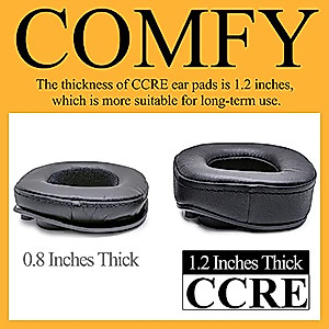 CCRE Earpads Replacement for Astro A40TR a40 tr Headset - Astro A40tr Mod Kit /A40tr Accessories/Ear Cushion/Ear Cups (Black)