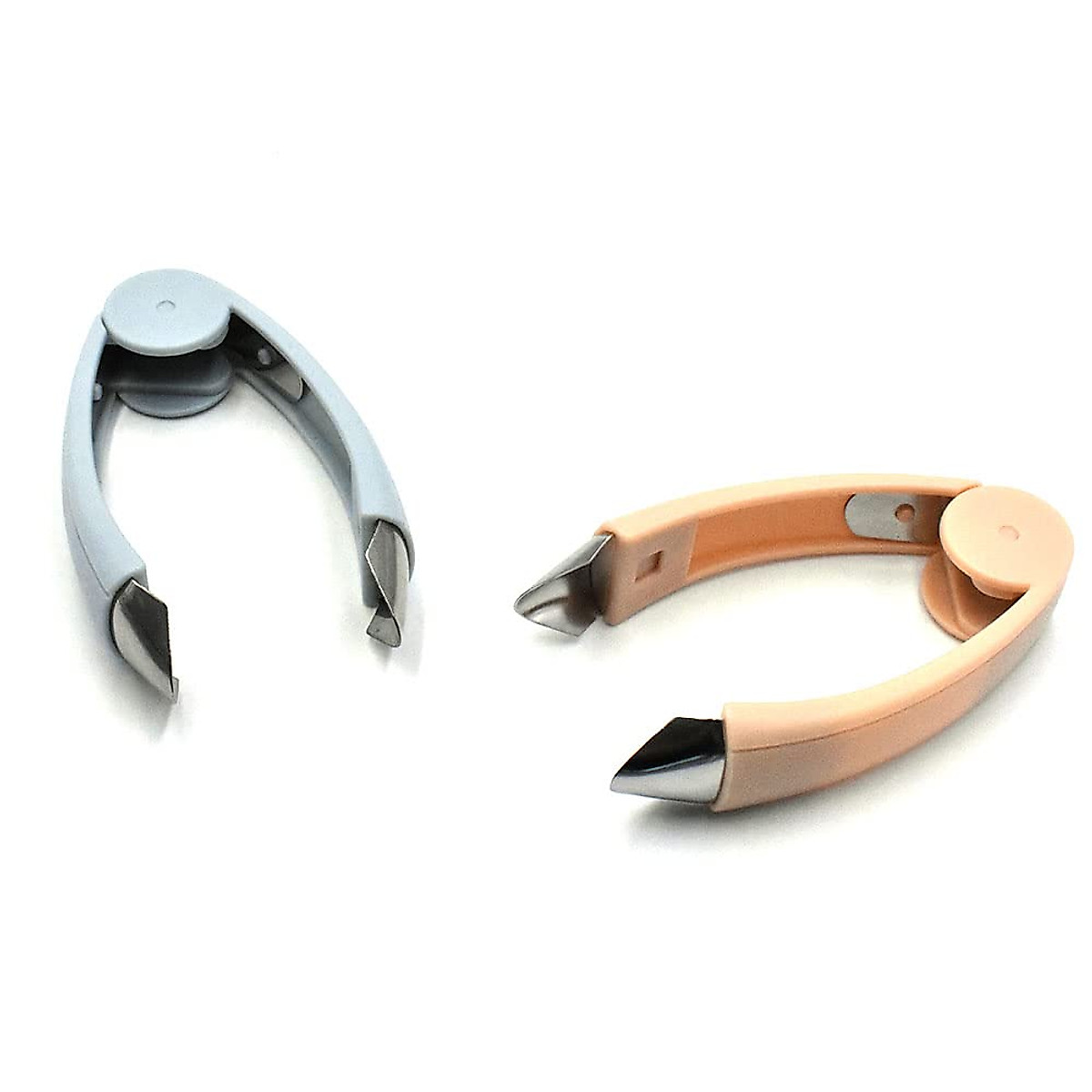 Aliotech 2 Pack of Strawberry Huller Stem Remover Tomato Pineapple Corer Kitchen Gadget for Fruit and Vegetable by Aliotech