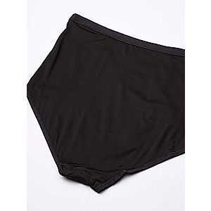 Warner's womens Blissful Benefits Tummy-smoothing Comfort Microfiber Brief 3-pack Rs4433w Underwear, Stone/Toasted Almond/Black, XX-Large US