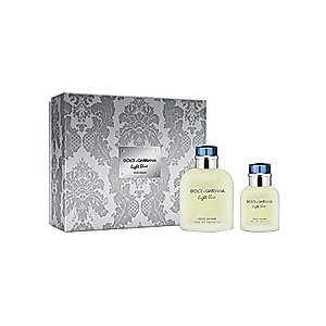 Light Blue by Dolce & Gabbana Gift Set - 4.2 oz Eau De Toilette Spray 1.3 oz Eau De Toilette Spray Men