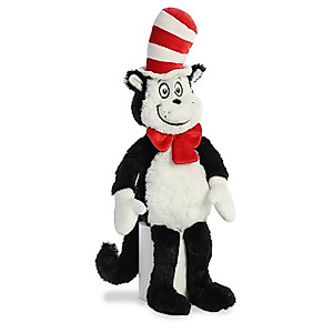 Aurora® Whimsical Dr. Seuss™ Cat in The Hat Stuffed Animal - Magical Storytelling - Officially Licensed - Multicolor 18 Inches