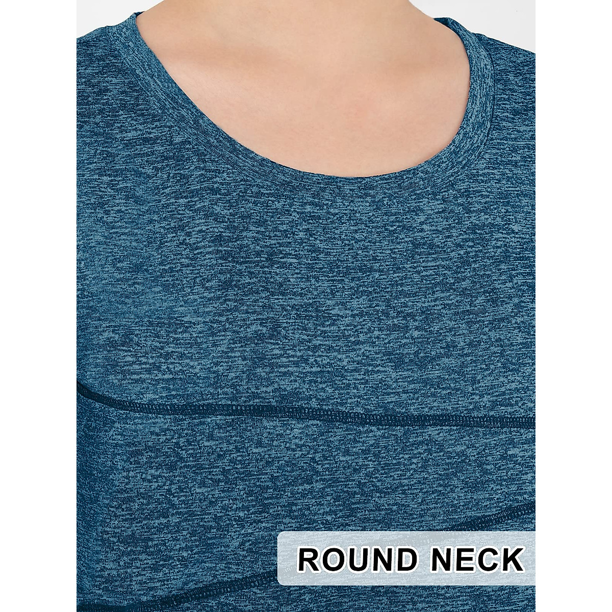 Kimmery Womens Workout Tops for Women Tops for Women Casual Summer Tops Athletic Tops for Women Yoga Tops Summer Shirts Blue M