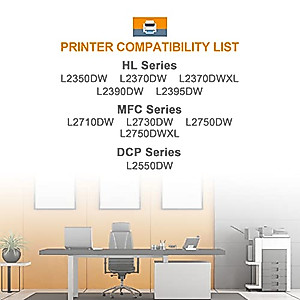 VAMTAY Compatible Toner Cartridge Replacement for Brother TN760 TN-760 TN730 TN-730 for MFC-L2710DW HL-L2395DW DCP-L2550DW HL-L2350DW Printer (2P Black)