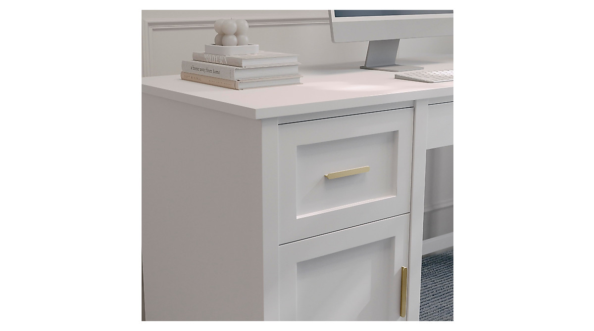 Martha Stewart Hutton Shaker Desk for Elegant Offices