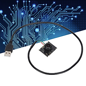 Camera Module, Mini USB2.0 Webcam Board Tiny Drive Free for OS X for Advertising Machines