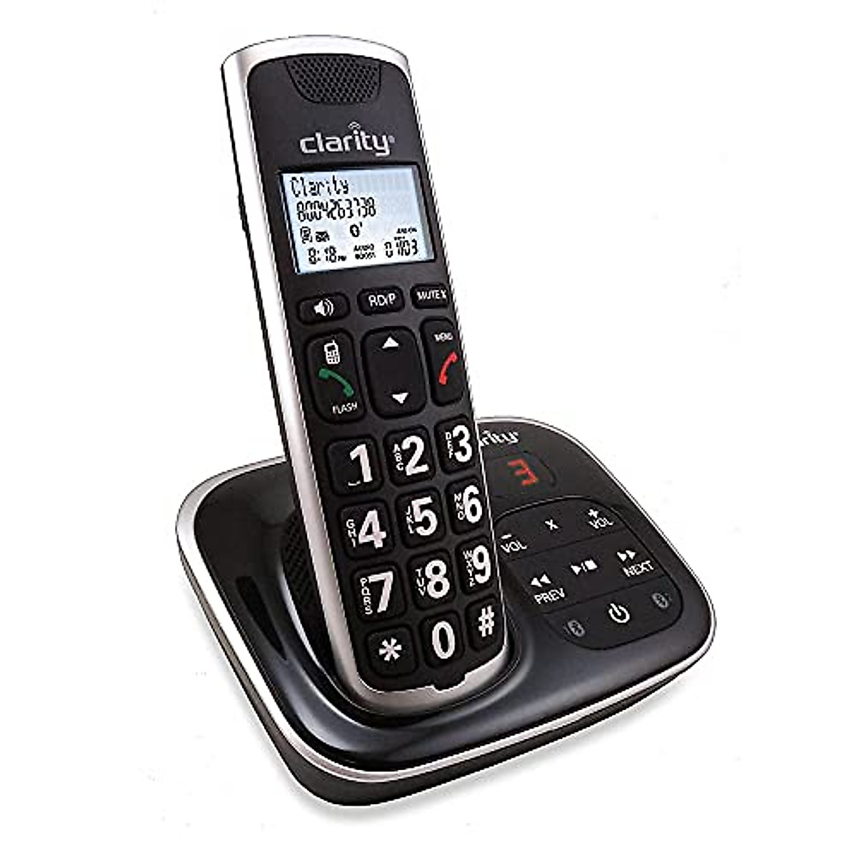 Clarity BT914 Severe Hearing Loss Cordless Phone with BT914HS Expandable Handset