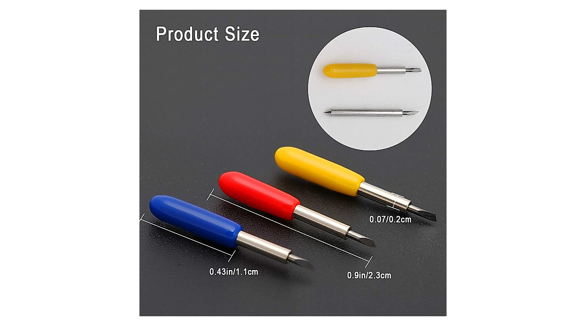 40-Piece Replacement Blades for Cricut Explore Air 2 - Luxiv