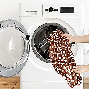 GFU Nursing Pillow Cover for Baby Boys and Girls, Minky Breastfeeding Pillow Case for Newborn, Soft Deer Skin Print Breastfeeding Pillow Slipcover, Stretchy Feeding Cover